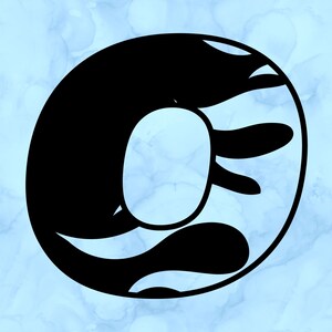 Flame Letter O Decal - Etsy