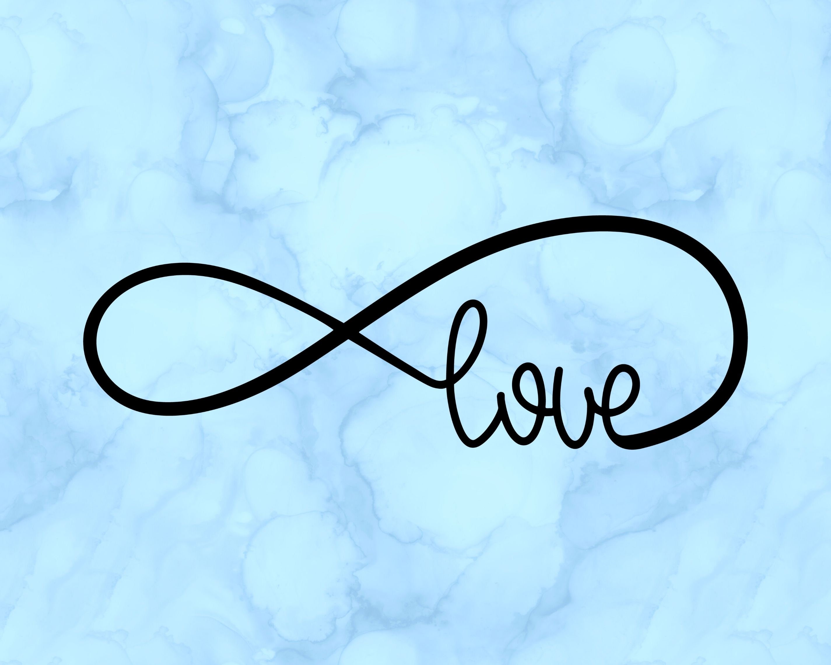 Infinity Love Background