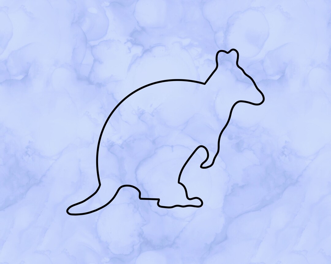 Quokka Outline Decal - Etsy