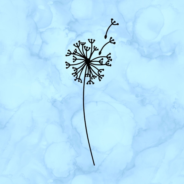 Dandelion Car Decal - Etsy