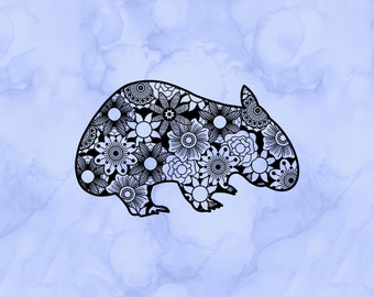 Wombat Car Decal - Etsy