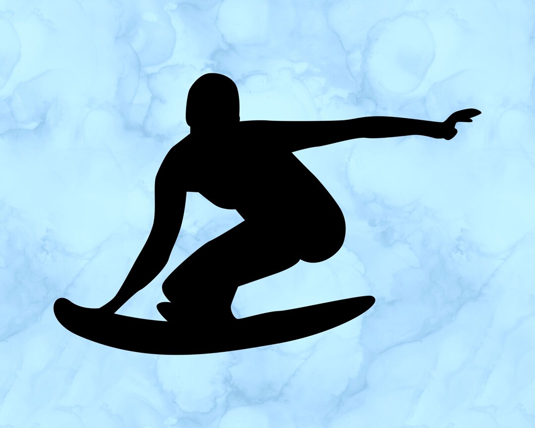 Surfer Decal - Etsy