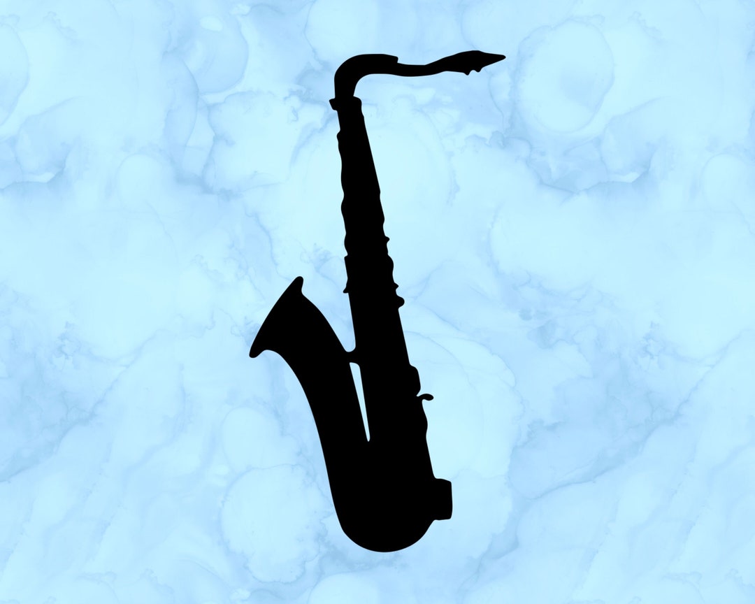 Saxophone Decal - Etsy