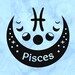 Pisces Decal - Etsy