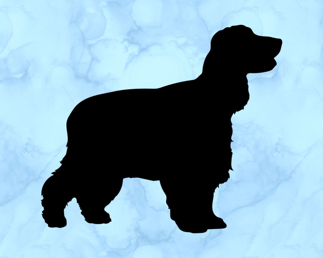 English Cocker Spaniel Decal - Etsy