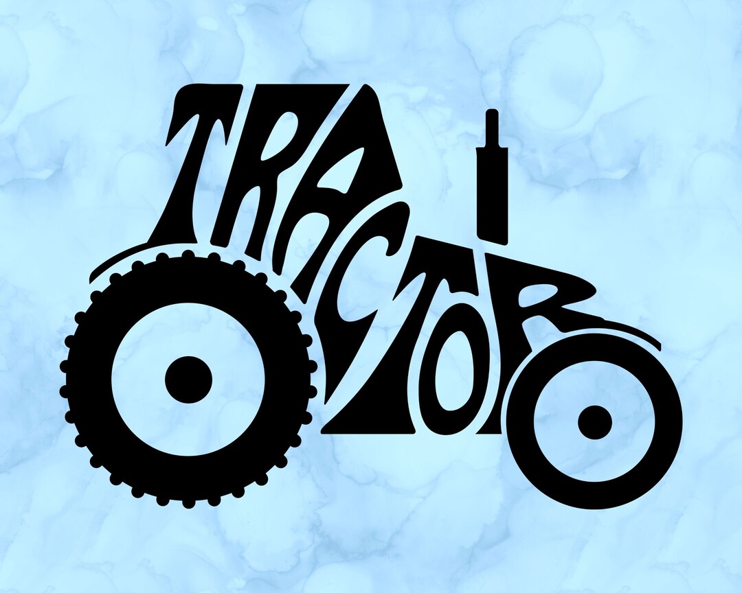 Tractor Decal - Etsy