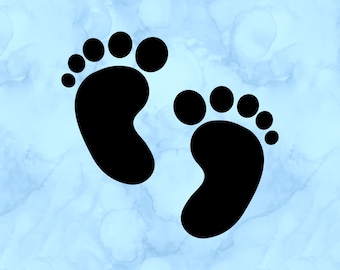 Love Baby Feet Permanent Vinyl Decal Car Window Laptop Glass Tumbler ...