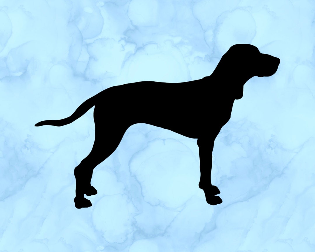 Bluetick Coonhound Decal - Etsy