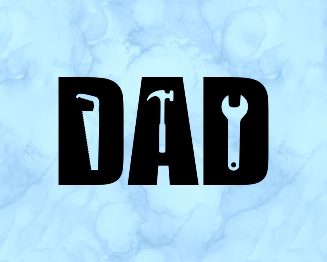 Dad Tools Decal - Etsy