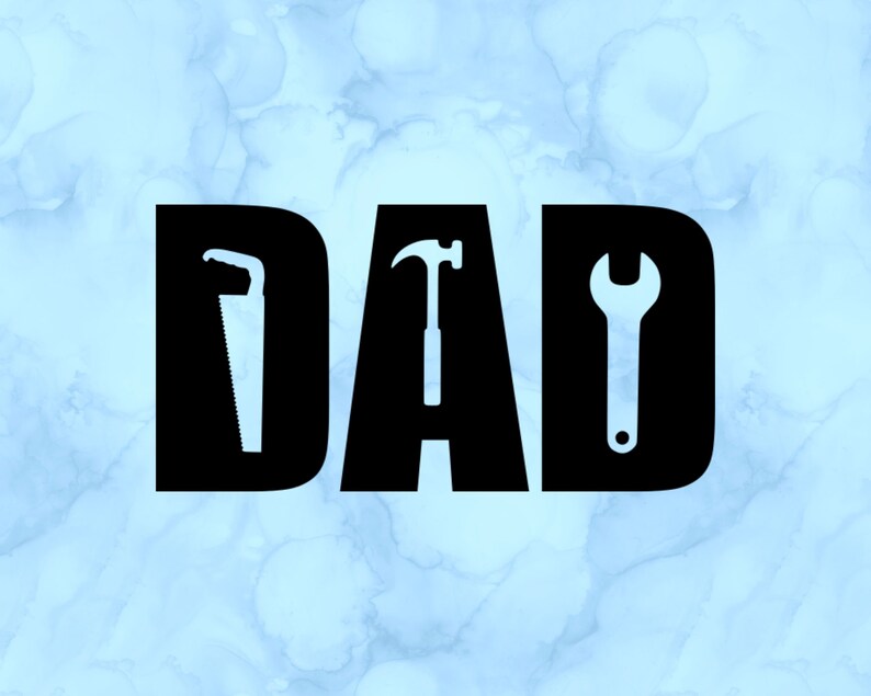 Dad Tools Decal - Etsy