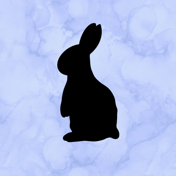 Rabbit Decal - Etsy