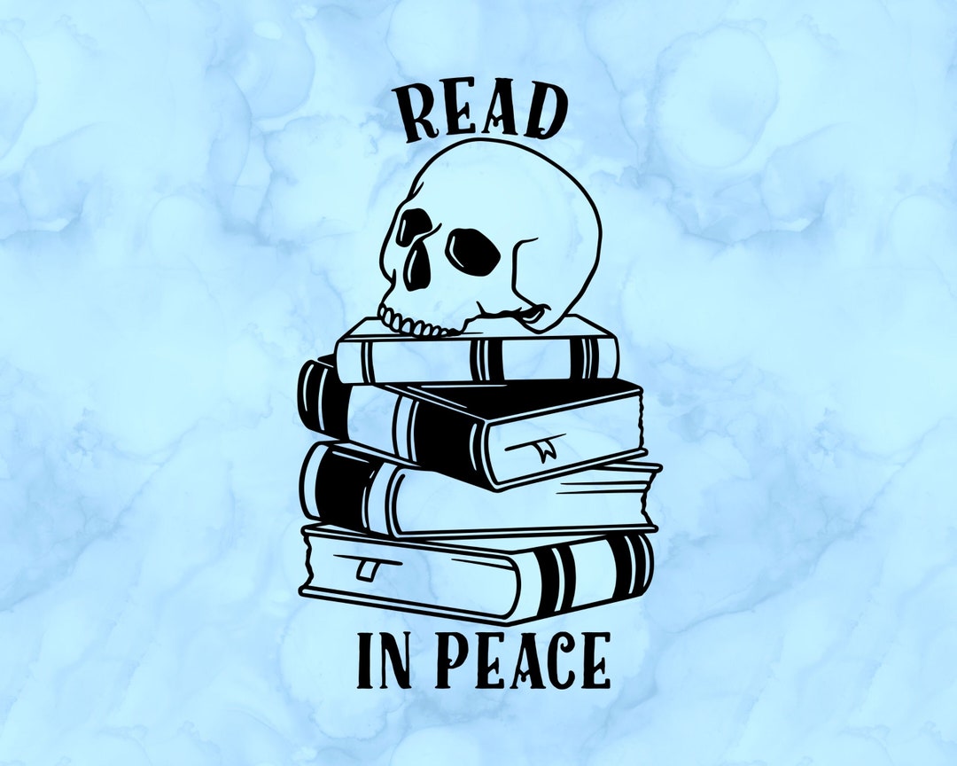 Read in Peace Decal - Etsy