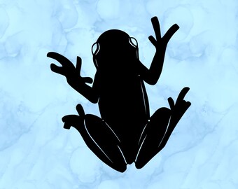 Vinyl Decal Frog Toad Fun Country Bumper Sticker Car Truck Laptop - Etsy