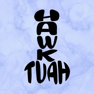 Hawk Tuah Decal - Etsy