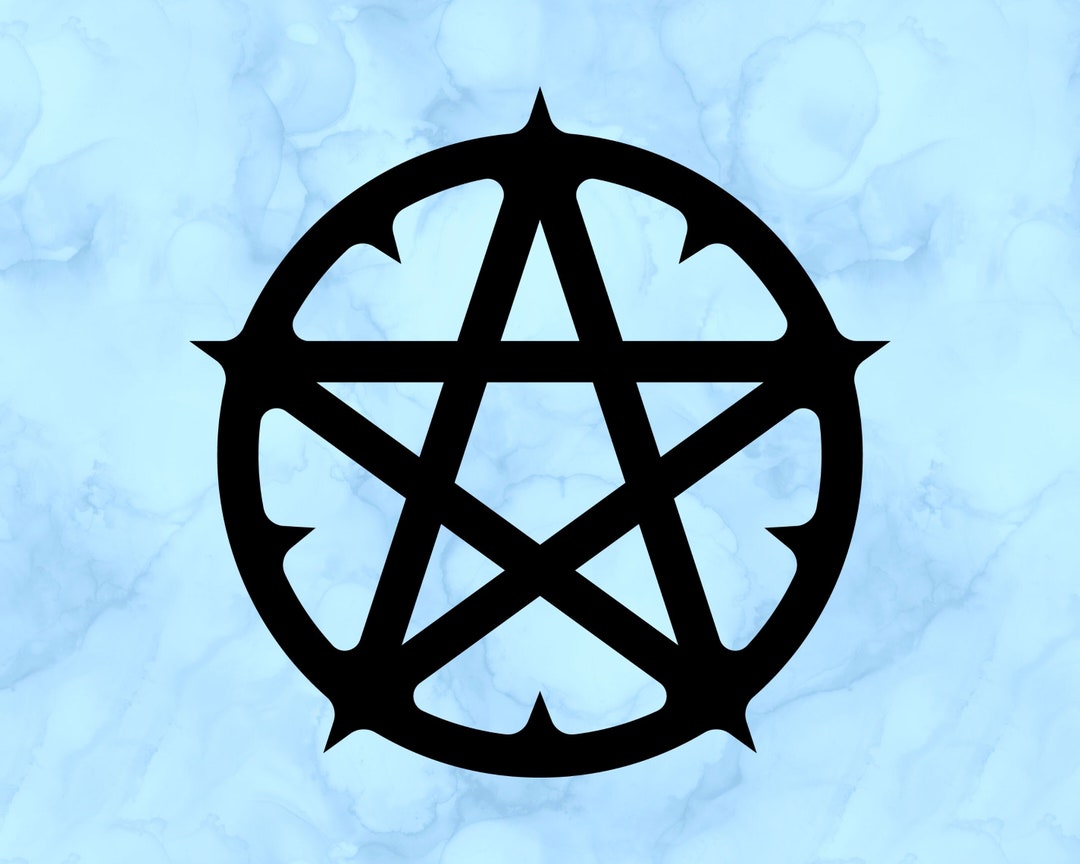 Pentagram Decal - Etsy