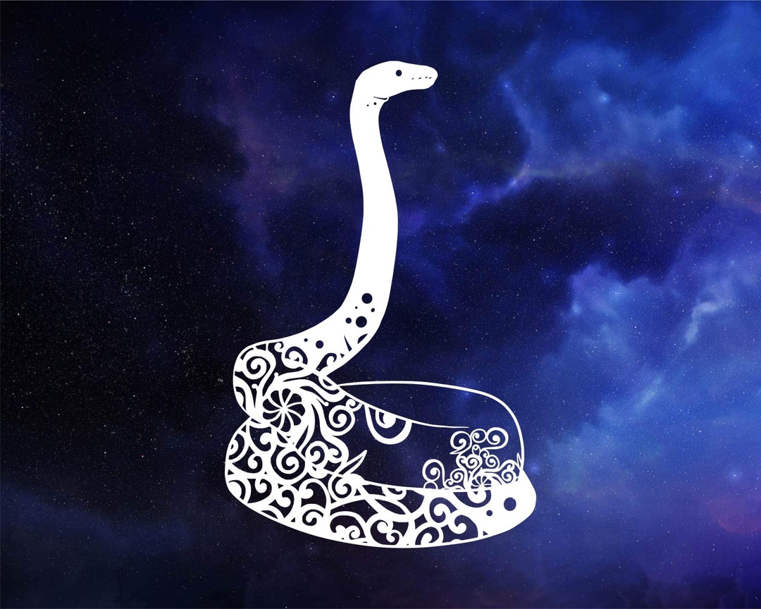 Ball Python Zentangle Decal - Etsy