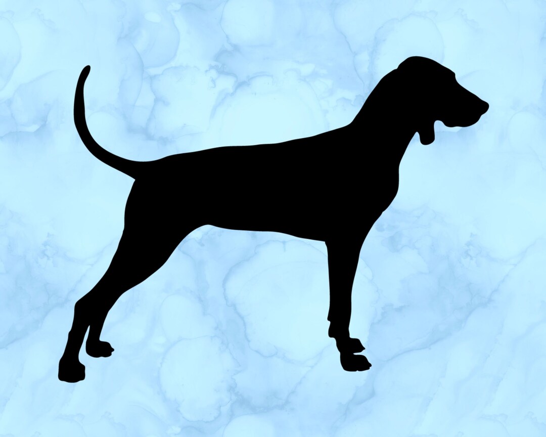Coonhound Decal - Etsy