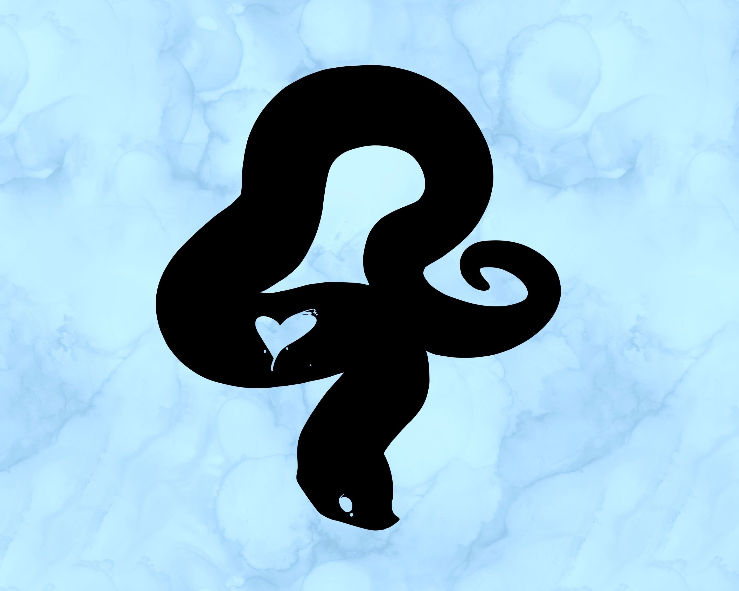 Hognose Heart Decal | Etsy