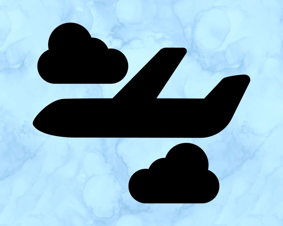 Airplane Decal - Etsy