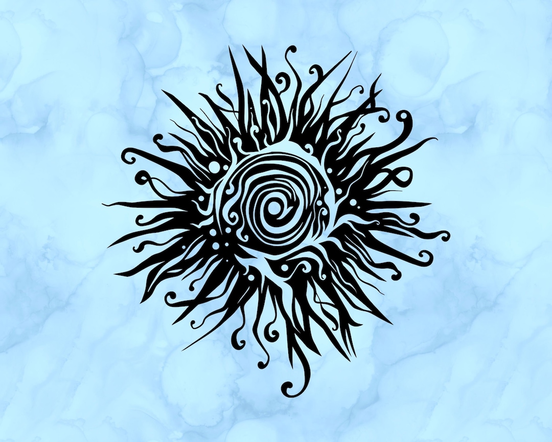 Sun Decal - Etsy