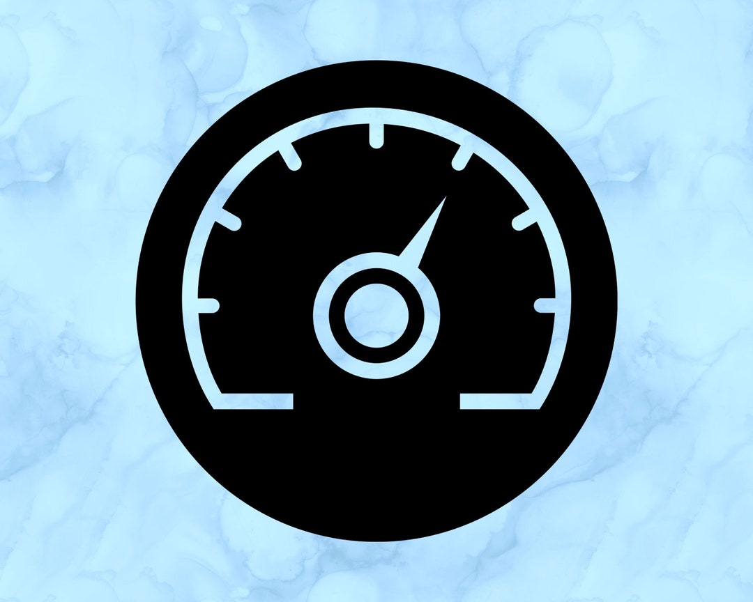 Speedometer Decal - Etsy