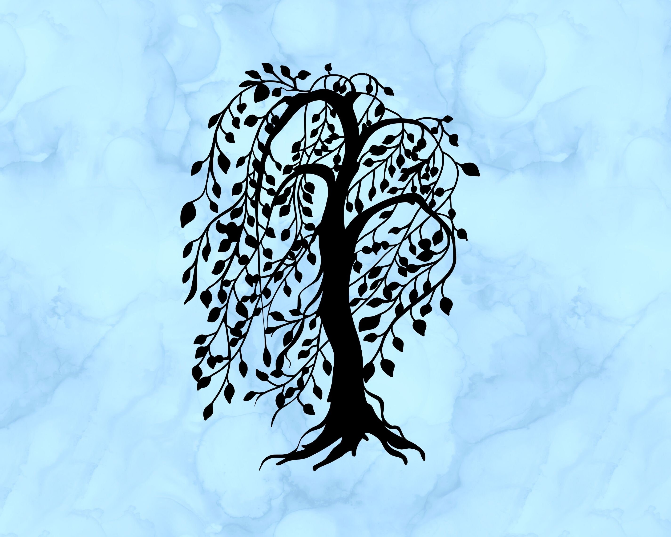 Willow Tree Decal | Etsy