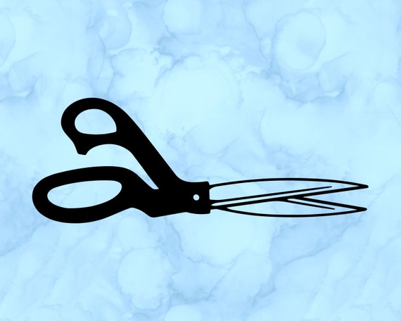 Scissors Decal | Etsy