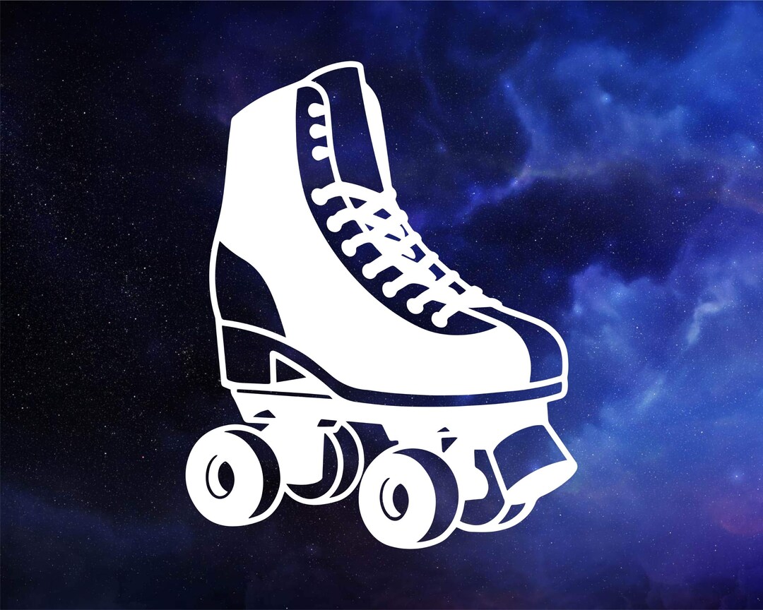 Roller Skate Decal - Etsy
