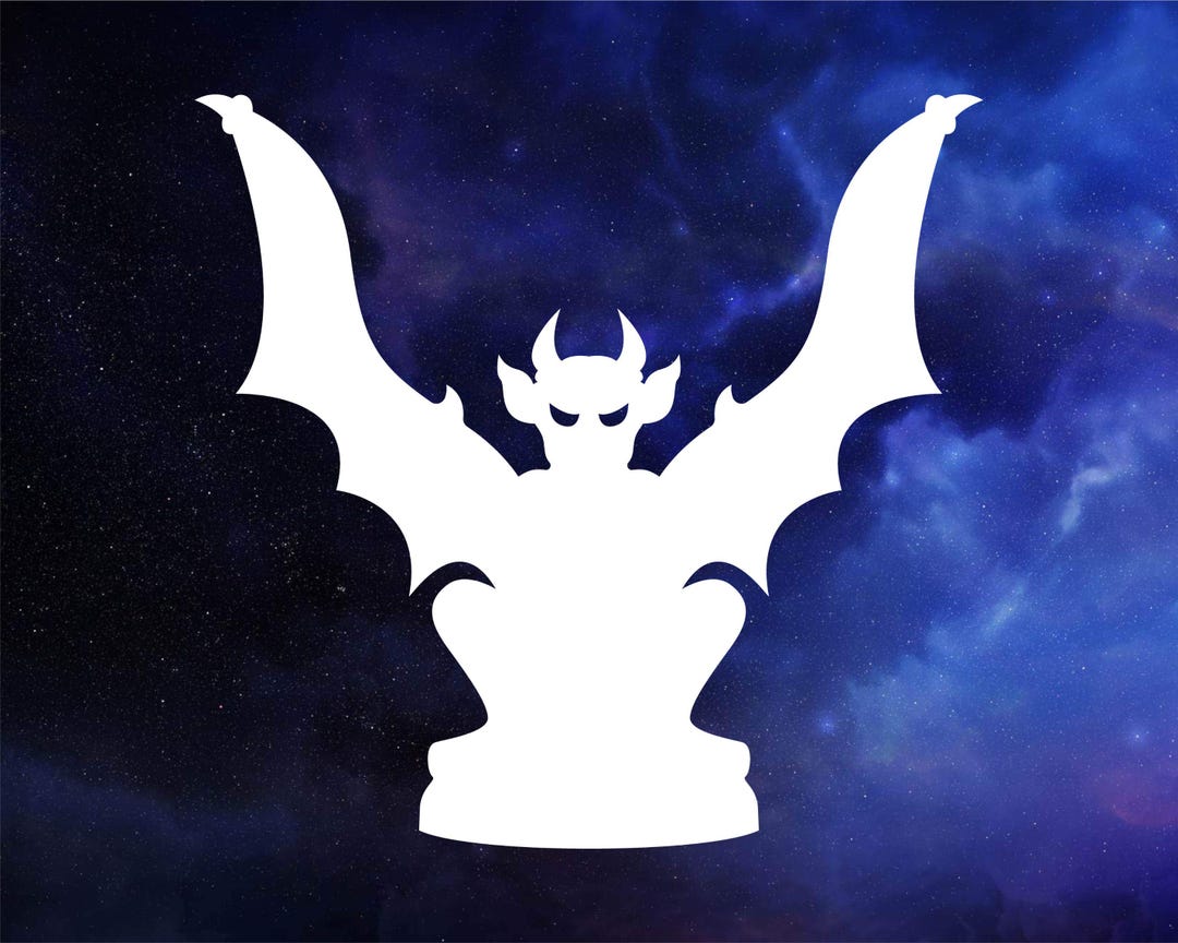 Gargoyle Decal - Etsy