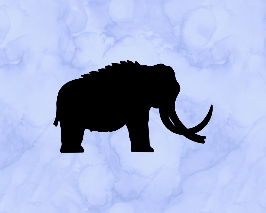 Woolly Mammoth Decal - Etsy