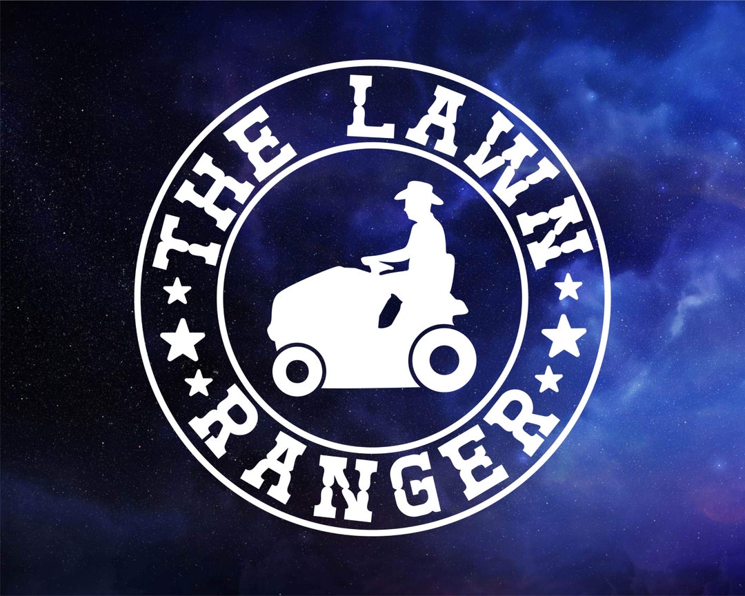 The Lawn Ranger Decal - Etsy