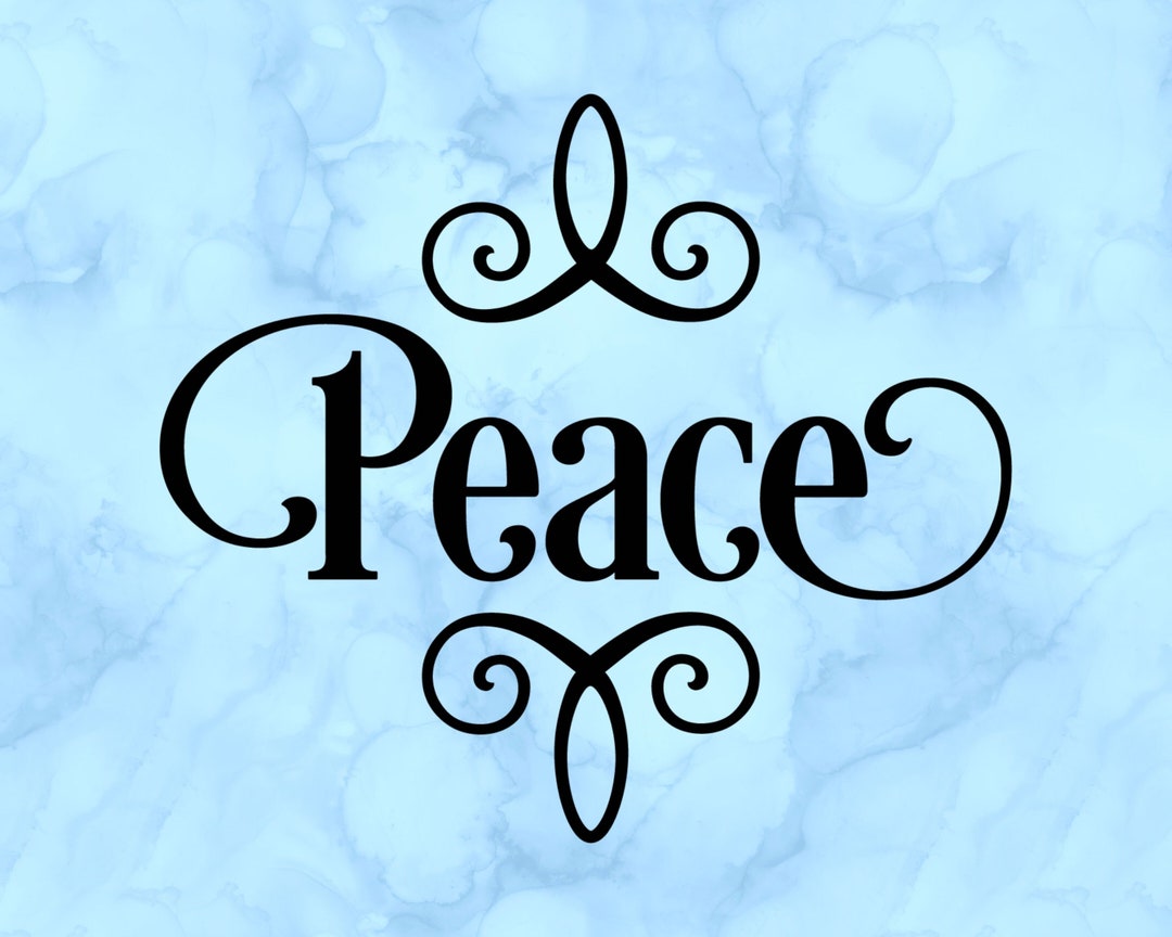 Peace Decal - Etsy