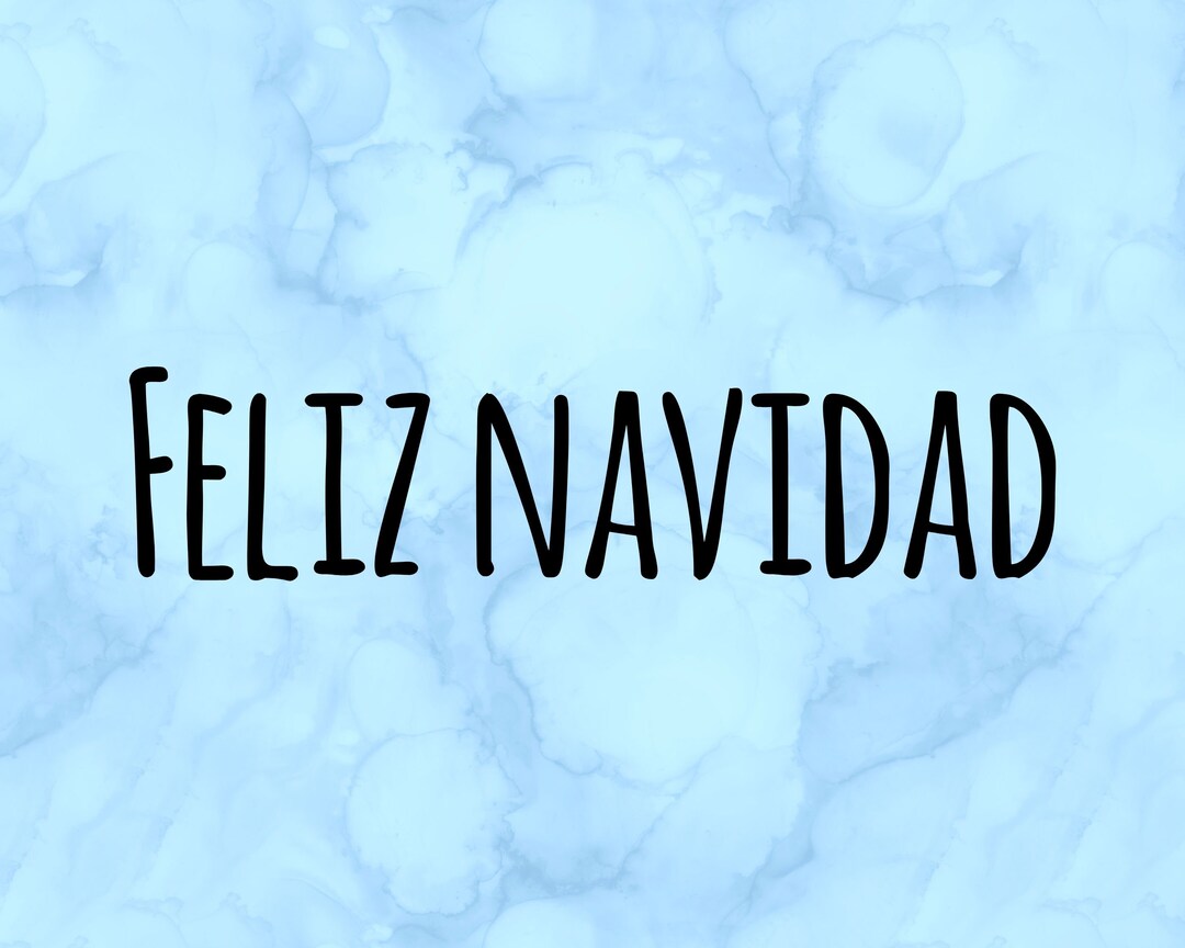 Feliz Navidad Decal - Etsy