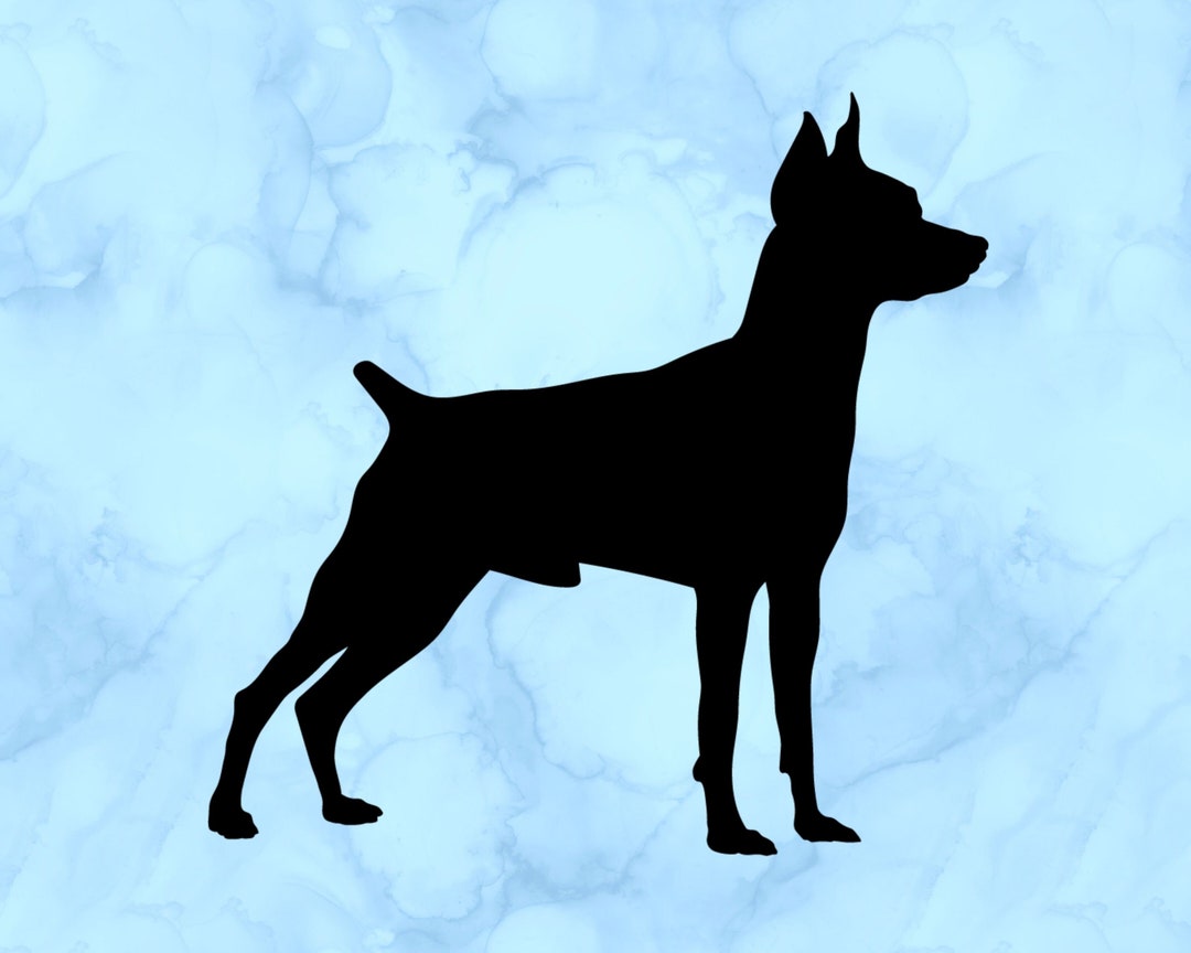 Miniature Pinscher Decal - Etsy