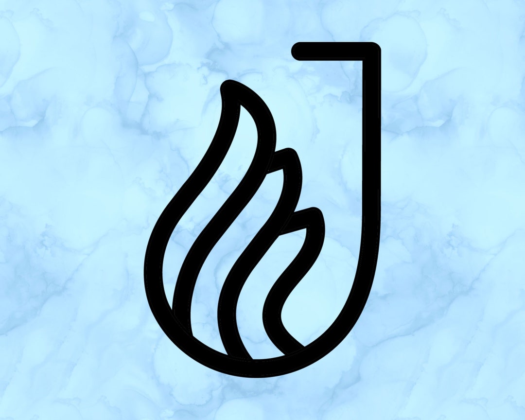 Swan Letter J Decal - Etsy