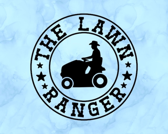 The Lawn Ranger Decal | Etsy
