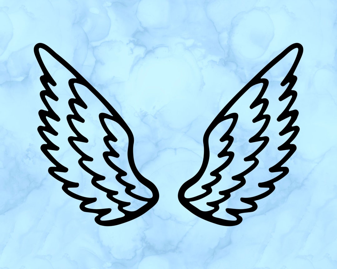 Wings Decal - Etsy