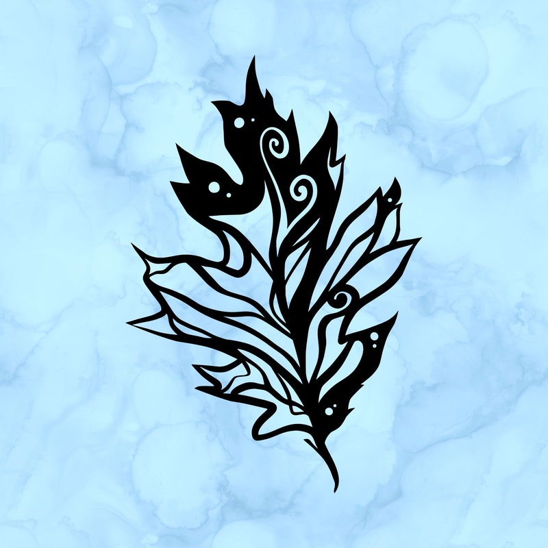 Leaf Decal - Etsy