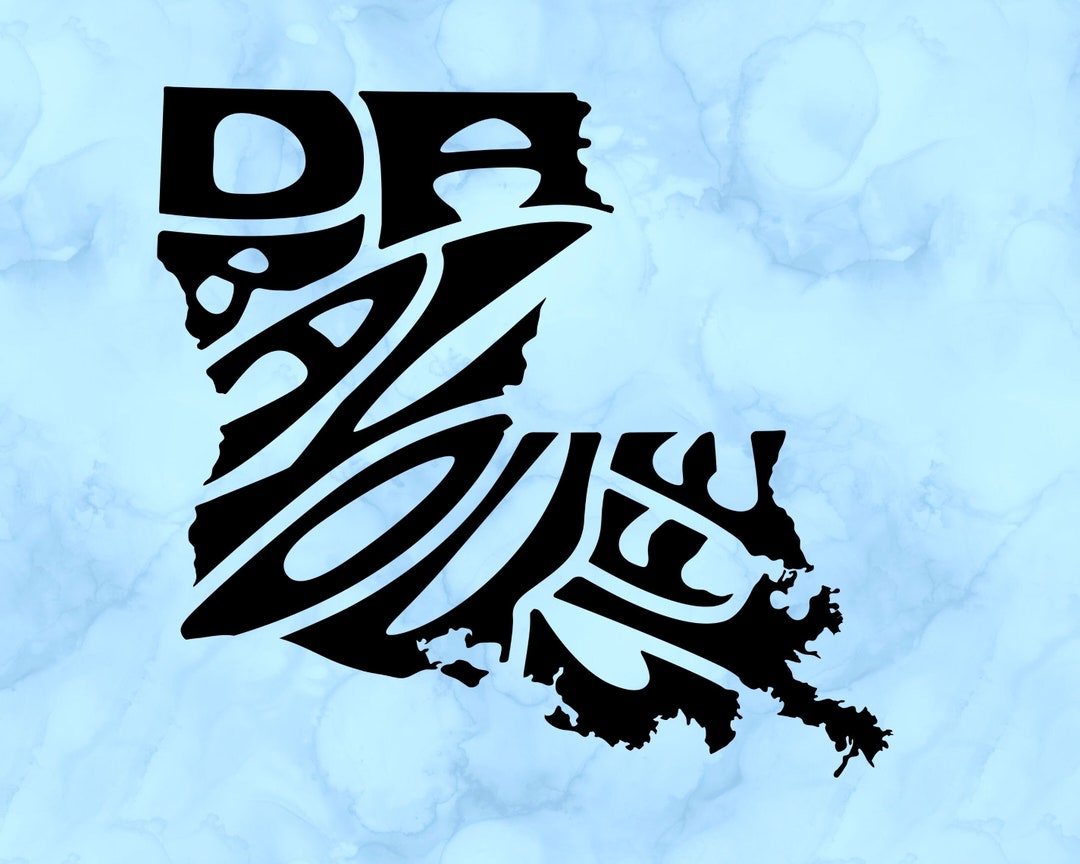 Louisiana - Da Bayou Life Decal - Etsy