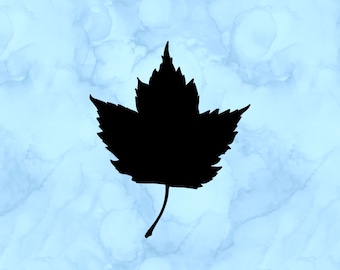 Maple Leaf Car Decal - Etsy