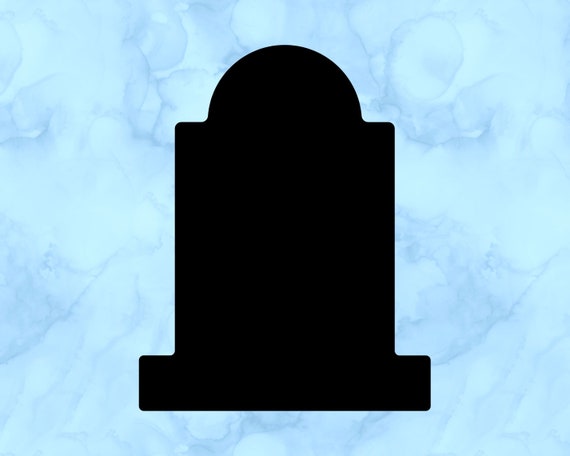 Gravestone Decal - Etsy