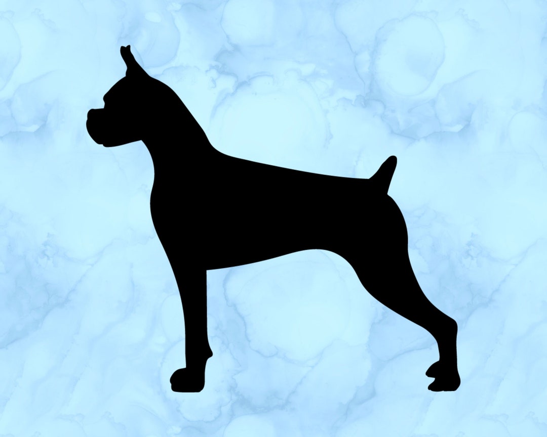 Boxer Decal - Etsy