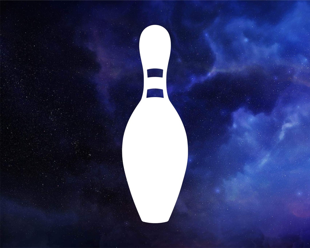 Bowling Pin Decal - Etsy