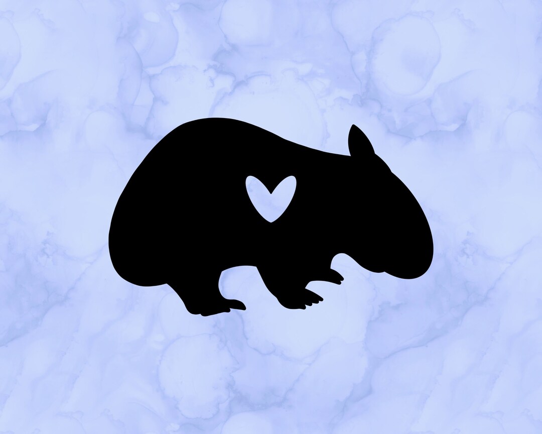 Wombat Heart Decal - Etsy