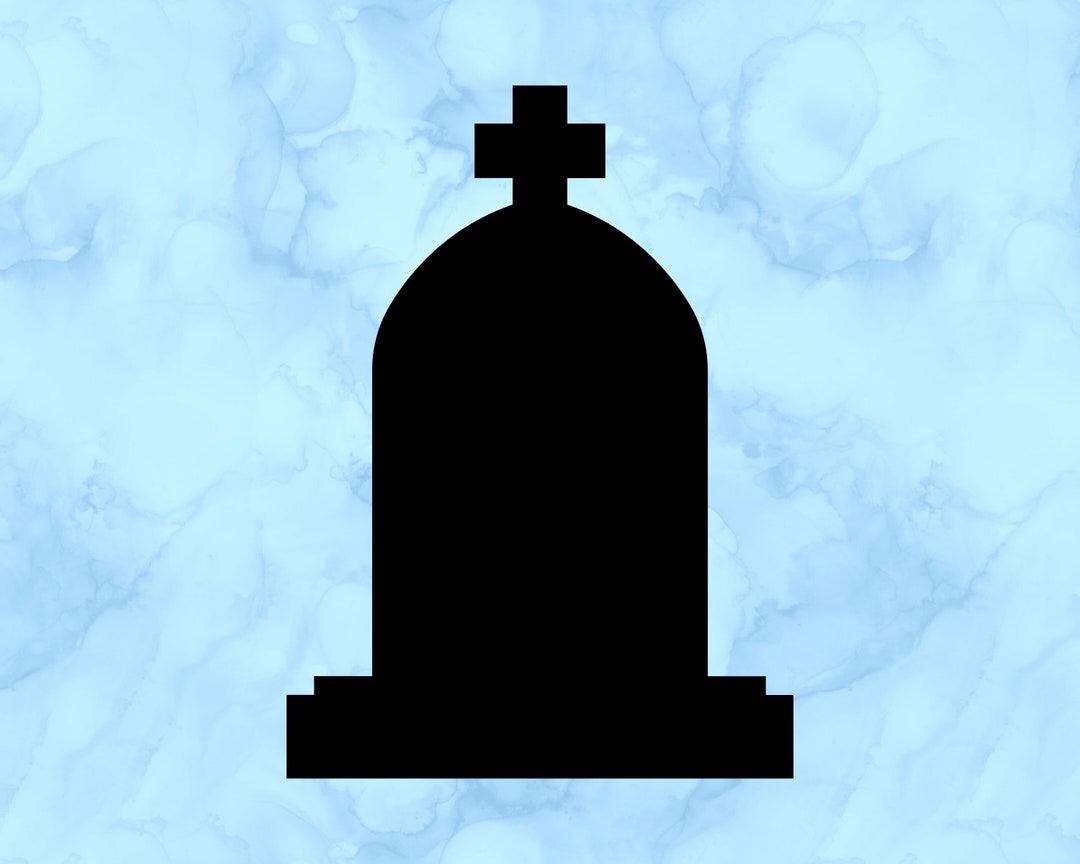Gravestone Decal - Etsy