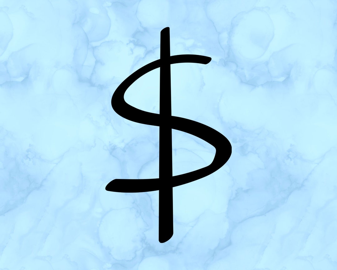 Dollar Sign Decal - Etsy