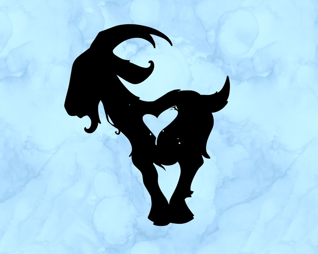 Goat Heart Decal - Etsy