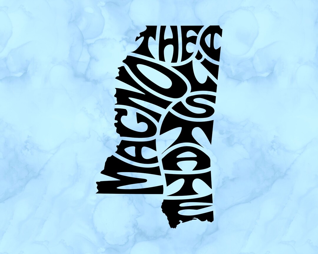 Mississippi - the Magnolia State Decal - Etsy