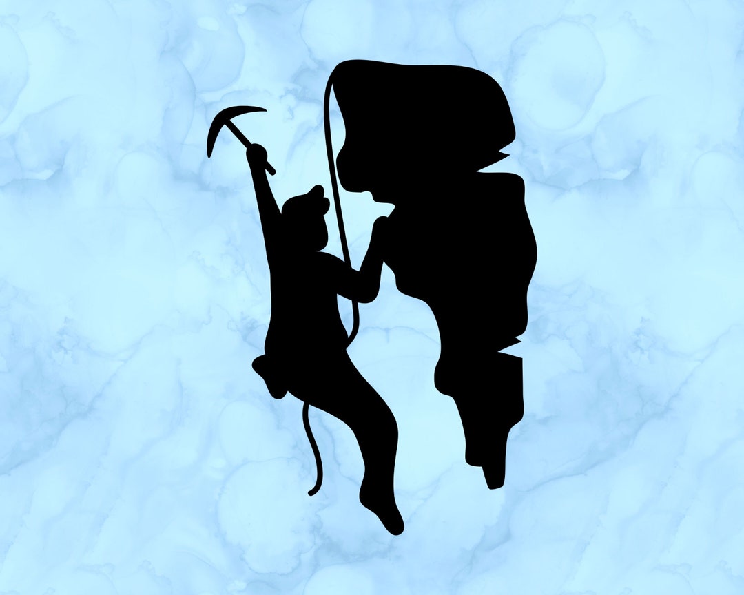 Mountain Climber Decal - Etsy