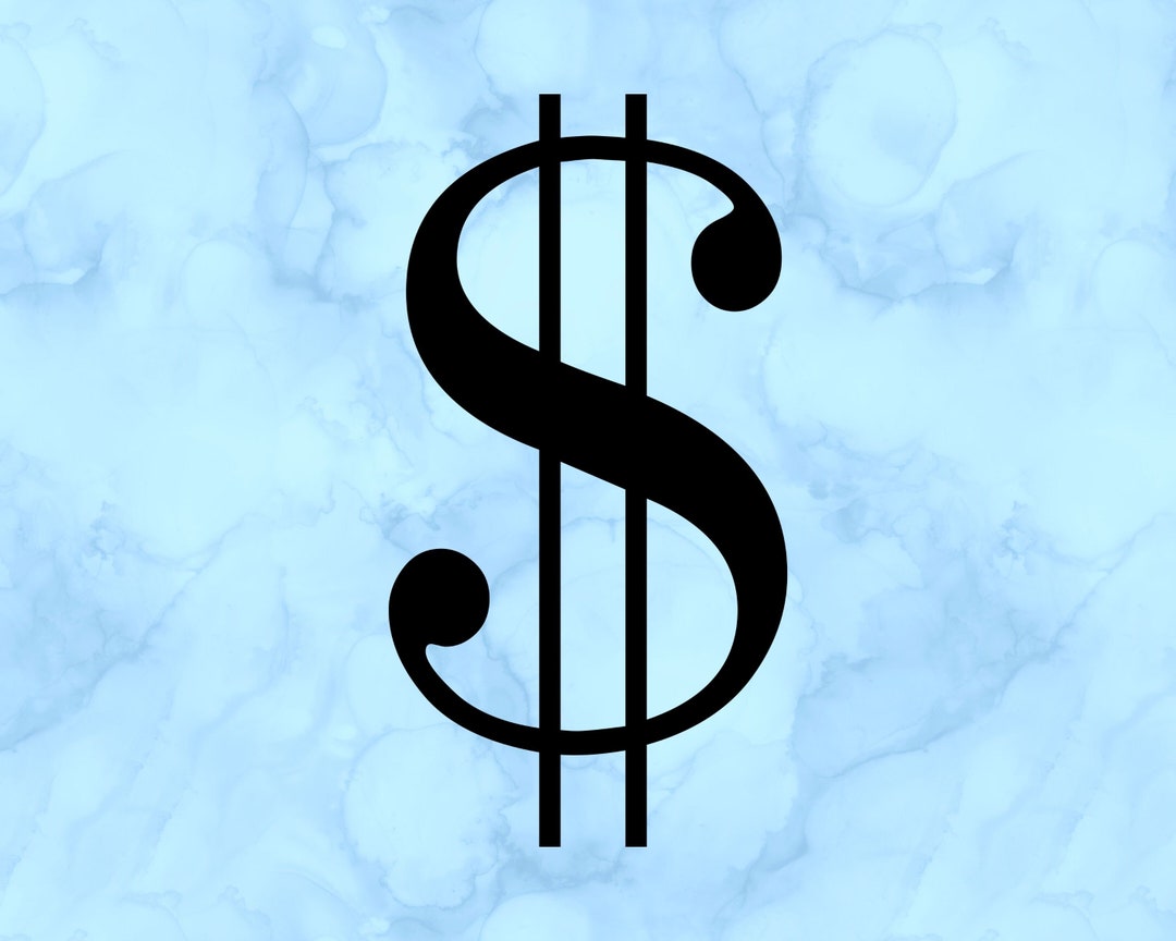 Dollar Sign Decal - Etsy